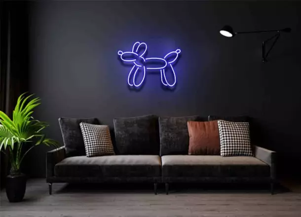 Balloon Dog - Led Flex Neon Sign | by A1deSIGNS